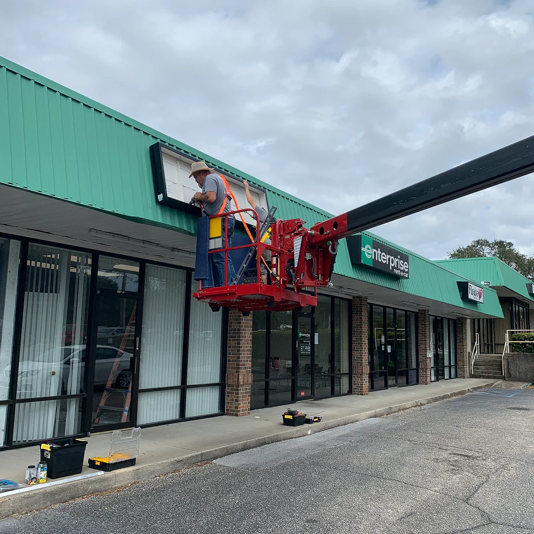 Sign Repair for Commercial Properties | Triple J Construction